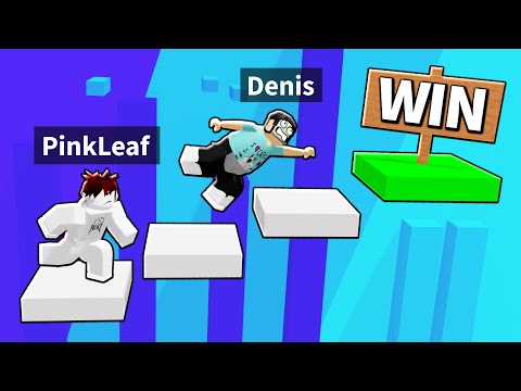 I RACED PINKLEAF in Tower Of Hell!