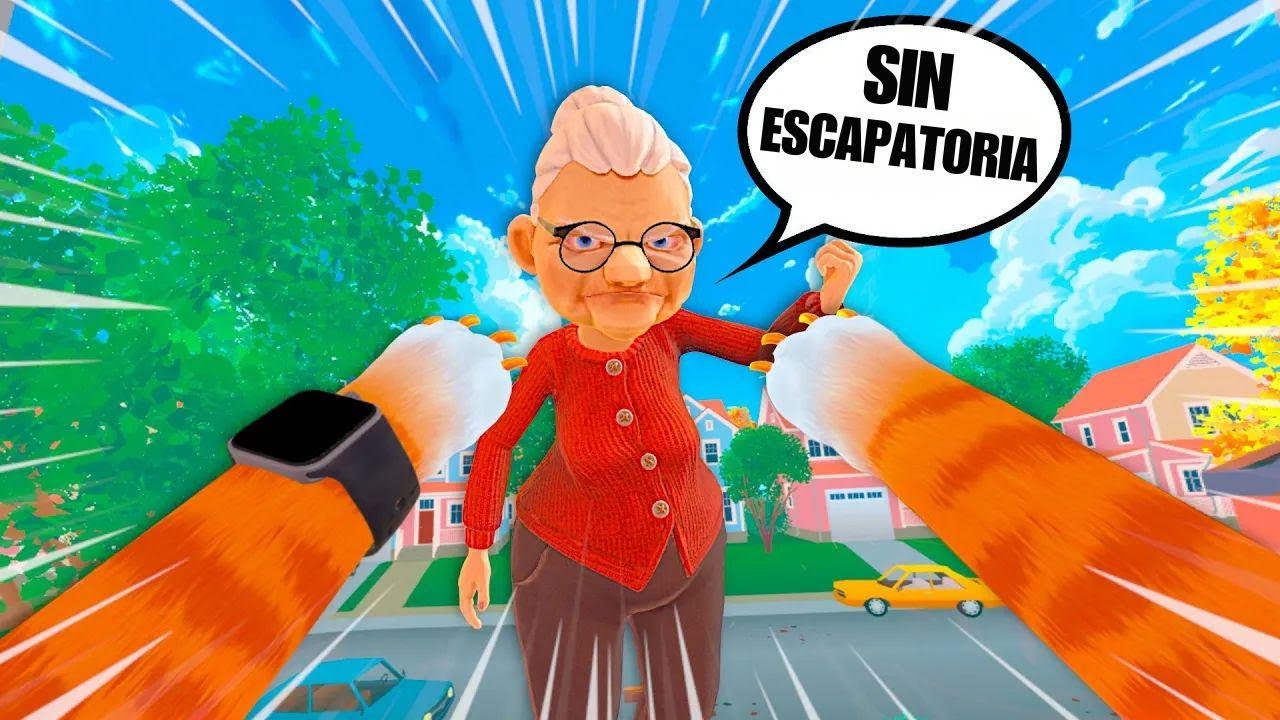 ESCAPANDO de la Casa de la Abuela por la Habitación Secreta - I Am Cat ...