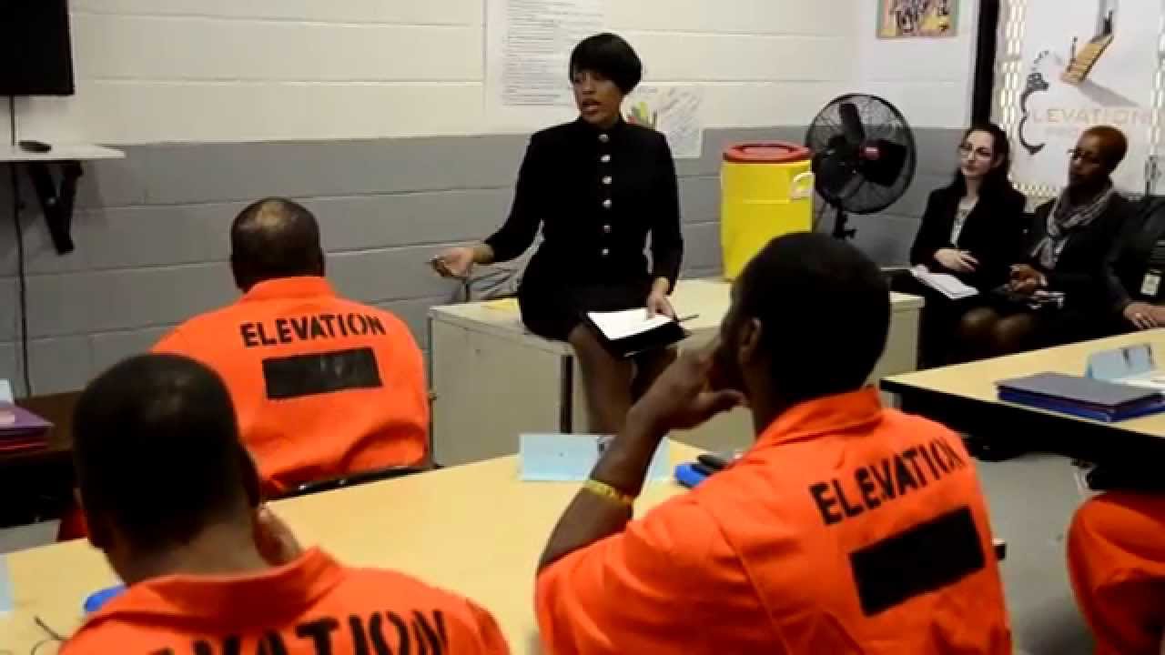 Mayor Visits Class at City Detention Center - YouTube