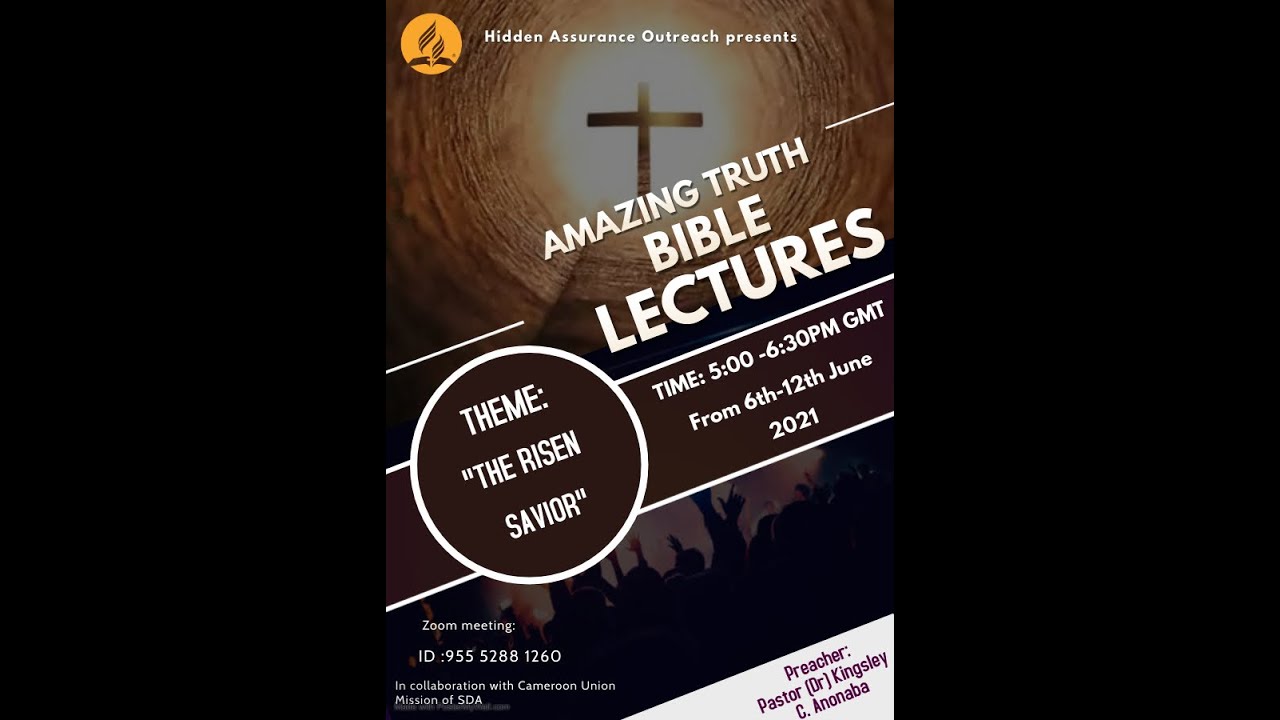 AMAZING TRUTH BIBLE LECTURES - YouTube