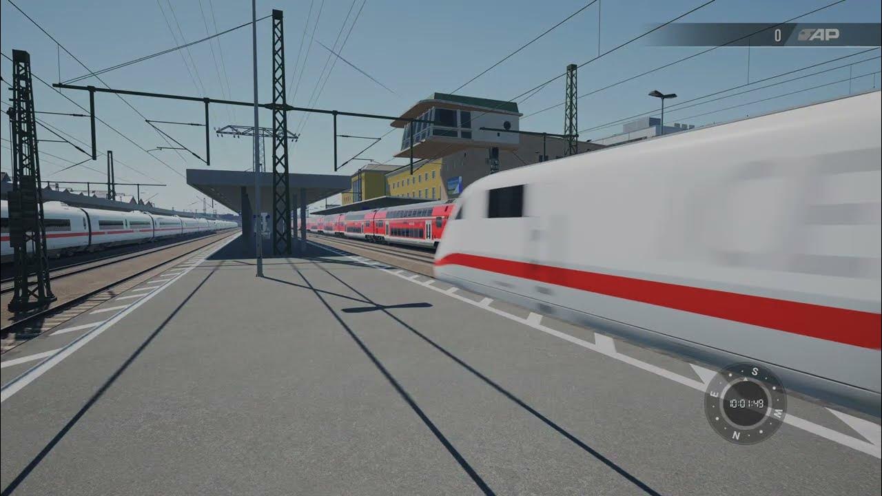 ICE 1 ICE1 401 durchfahrt Fulda Hbf, TSW 3 Train Sim World 3 PS5 - YouTube