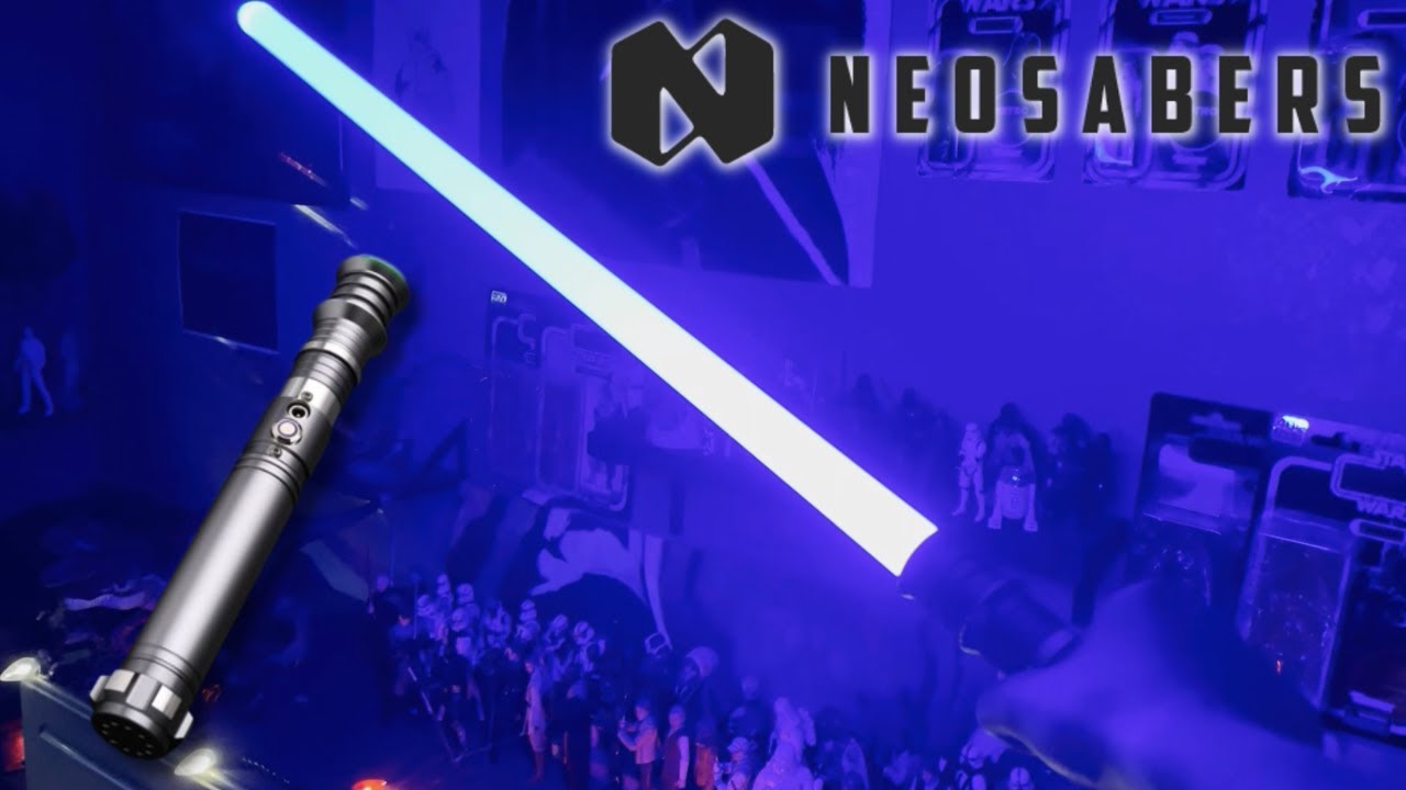 NeoSabers RGB Baselit LED Lightsaber (Motan) Unboxing and Review - YouTube