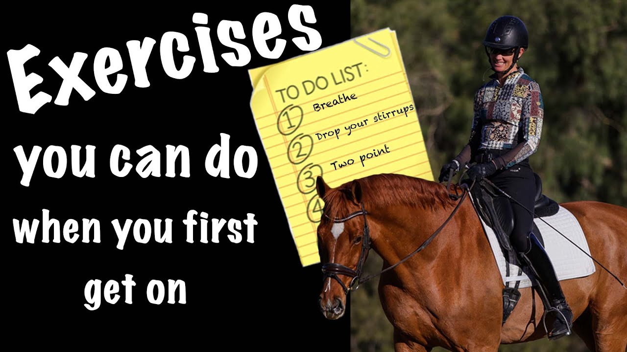 Riding Basics: What to do when you first get on. - YouTube