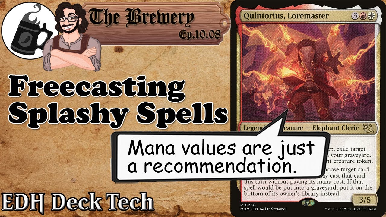 Quintorius, Loremaster | Reanimating Spells - The Brewery [S10E08 ...