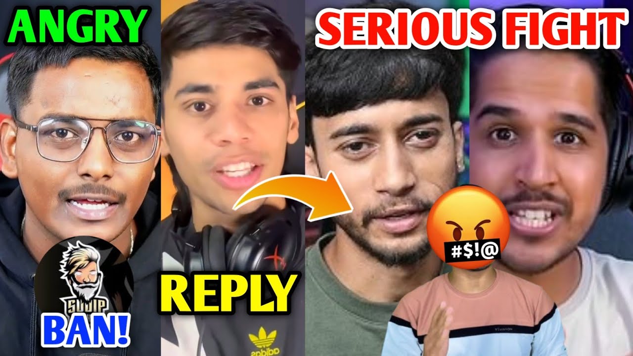 VERY SERIOUS FIGHT 🤬 - Jaswant Exposed Desi gamer? Ug Ayush React Desi gamer Vs Jaswant matter ...