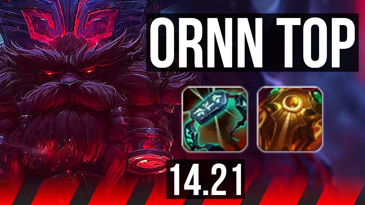 ORNN vs AURORA (TOP) | Rank 14 Ornn | NA Grandmaster | 14.21 - YouTube