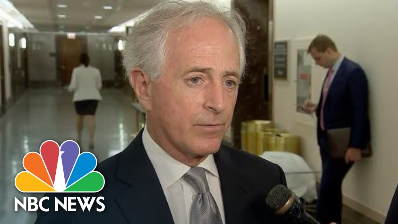 Senator Bob Corker: GOP ‘Becoming A Cultish Thing’ | NBC News - YouTube