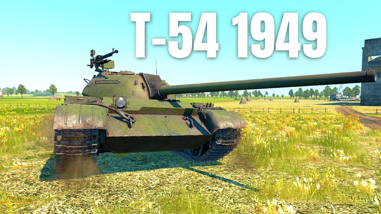 This T-54 is 7.3 | T-54 1949 War Thunder - YouTube