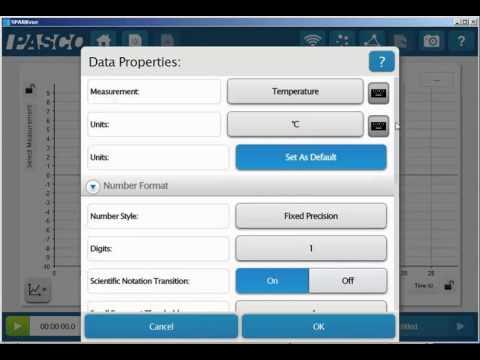 Set Graph Display Limits SPARKvue - YouTube