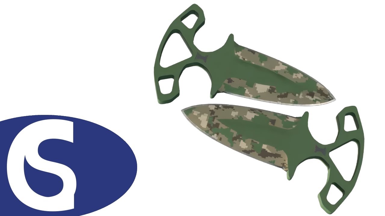 CS2 | Shadow Daggers Forest DDPAT - YouTube