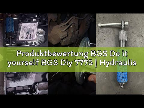 Produktbewertung BGS Do it yourself BGS Diy 7775 | Hydraulischer Ausdrücker-Satz für Antriebswellen