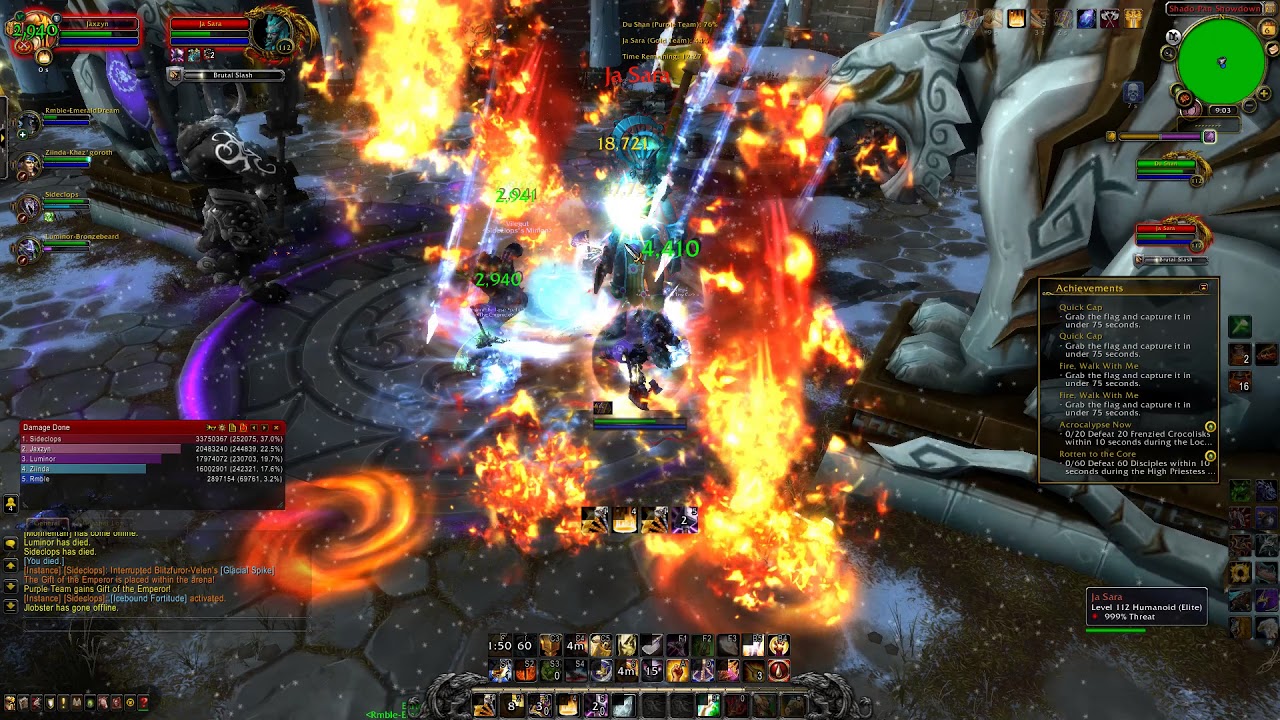 WoW Legion - Improved Shadow Pan Brawl - YouTube