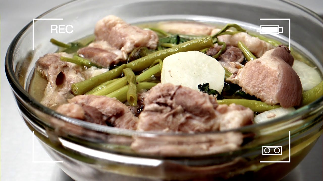 Sinigang na Baboy | Liempo at Buto Buto | TJ Padua - YouTube