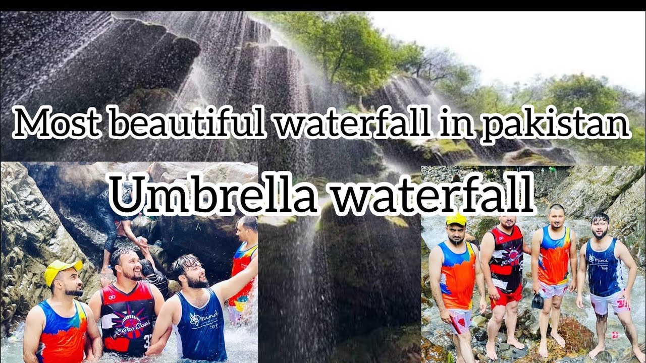 Most Beautiful Waterfall in Pakistan Umbrella waterfall #umberlla # ...