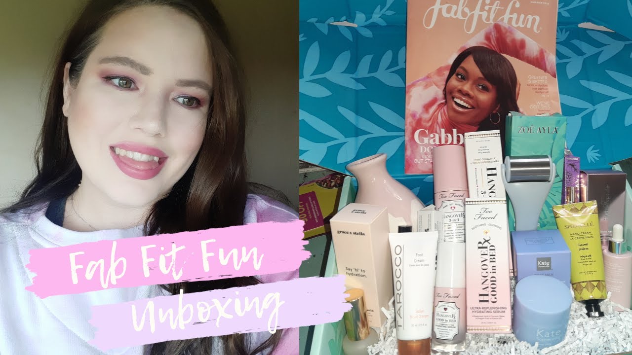 Fab Fit Fun Unboxing summer box 2020 - YouTube