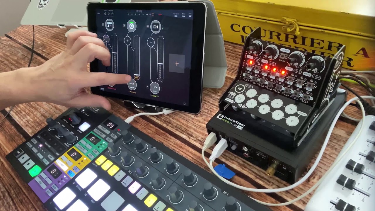 Arturia beatstep pro novation hub modal craft rhythm iPad apps AUM ...