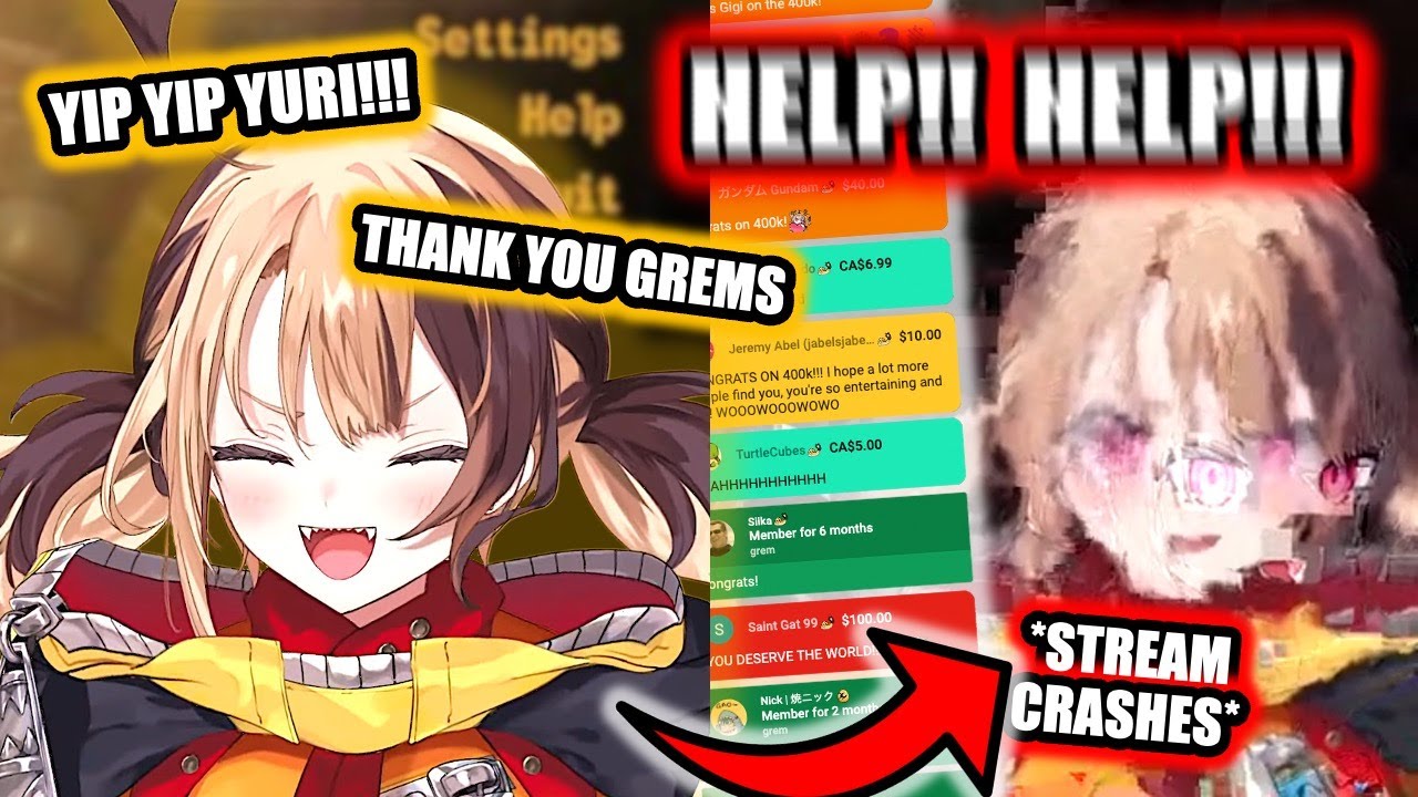 Gigi reaches 400k subscribers on stream, gets flooded with superchats ...