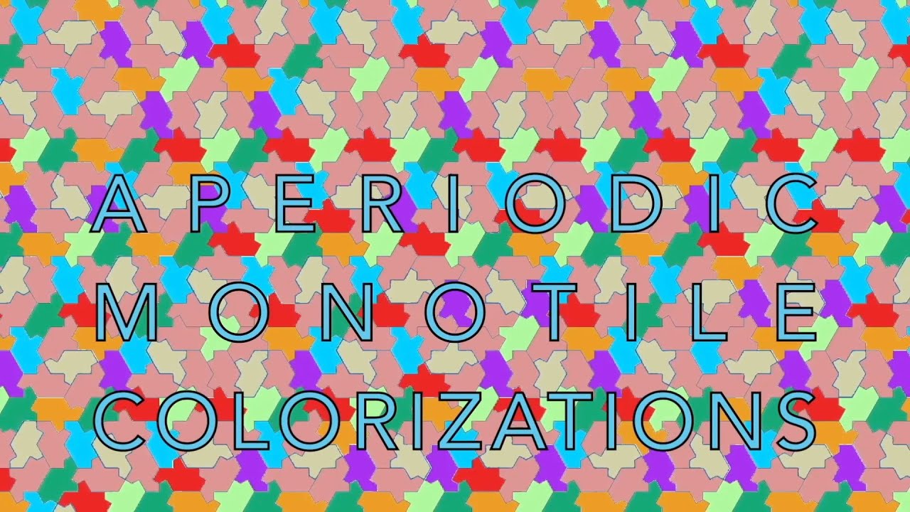 Aperiodic Monotile Colorizations - YouTube
