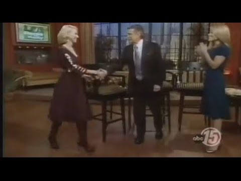 Naomi Watts in Spike Heeled Leather Knee Boots  -  Live with Regis & Kelly  2005  [480p]