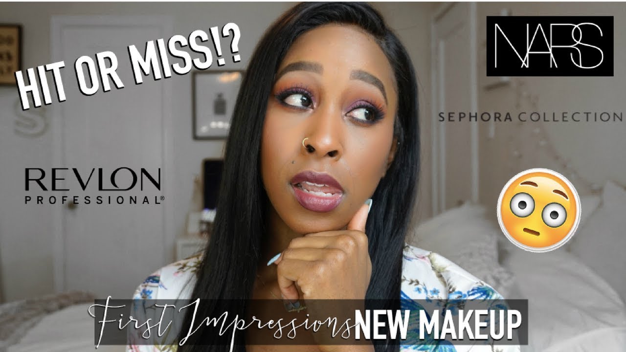 First Impressions | NARS, Sephora Collection, NYX, Revlon, MAC - YouTube