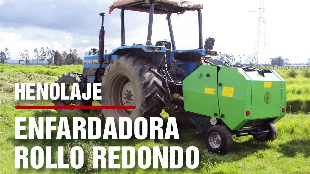 ENFARDADORA DE ROLLO PEQUEÑO | MINI HENOLAJE | Maquinaria Agrícola ...