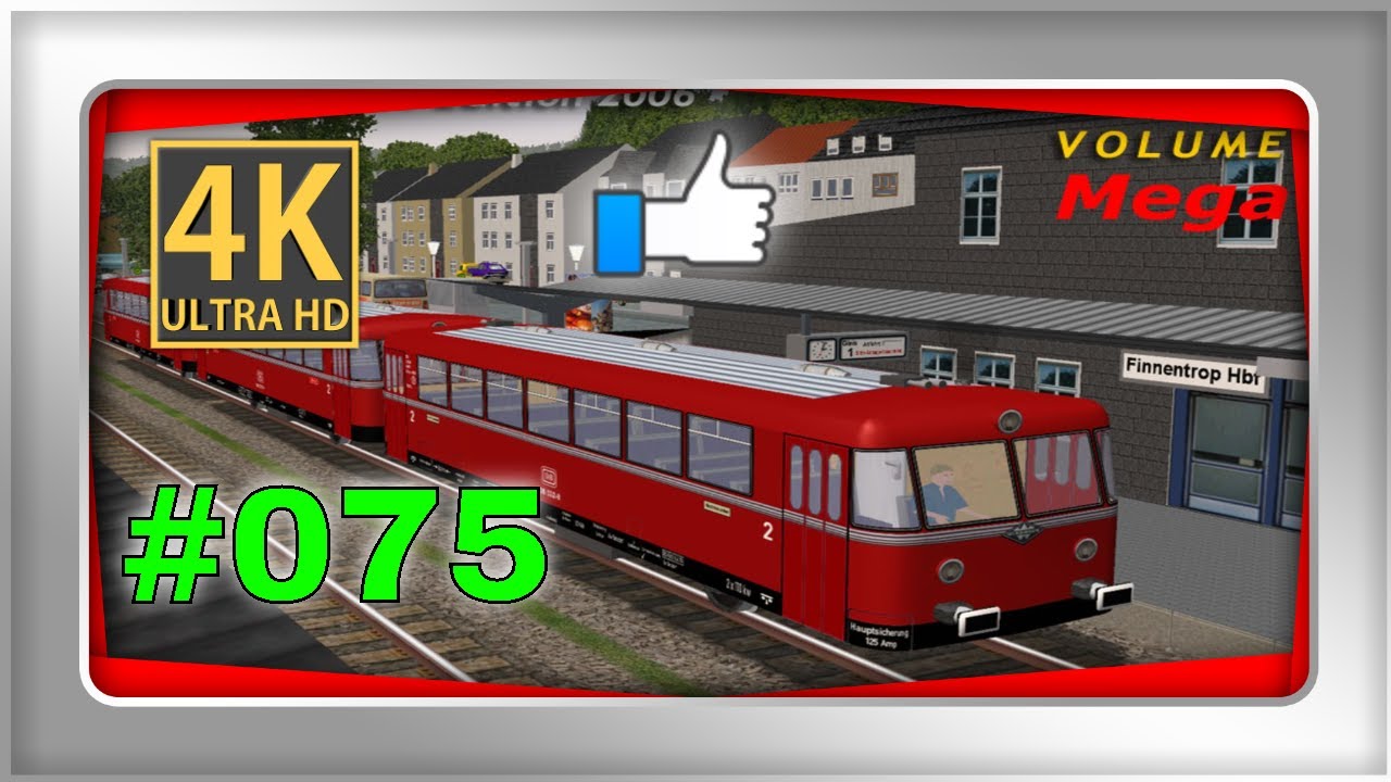 Microsoft Train Simulator Gameplay 4K – GR – Biggetal 2006 – 075 – Rheingold im Biggetal 4/4 ...