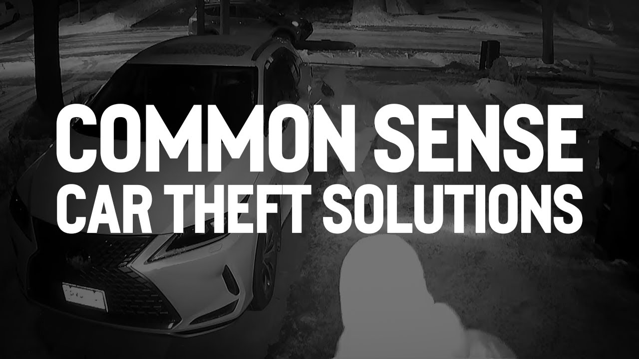 Common Sense Car Theft Solutions - YouTube