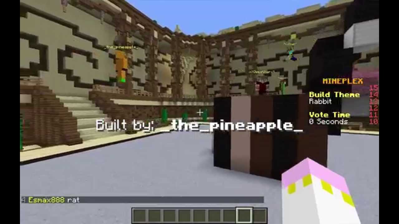 Minecraft | BUILDING CHEESE! | Master Builders MiniGame - YouTube