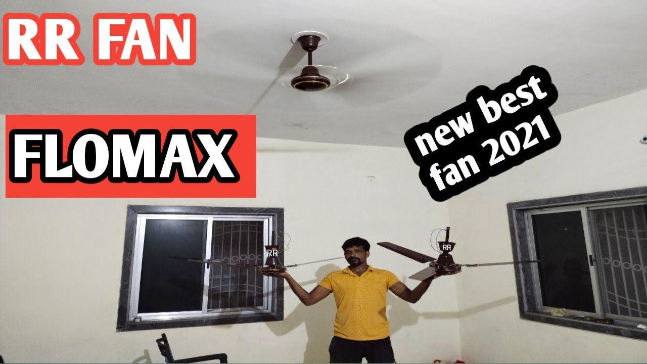 RR FLOMAX ceiling fan best Speed dekh lijiye - YouTube