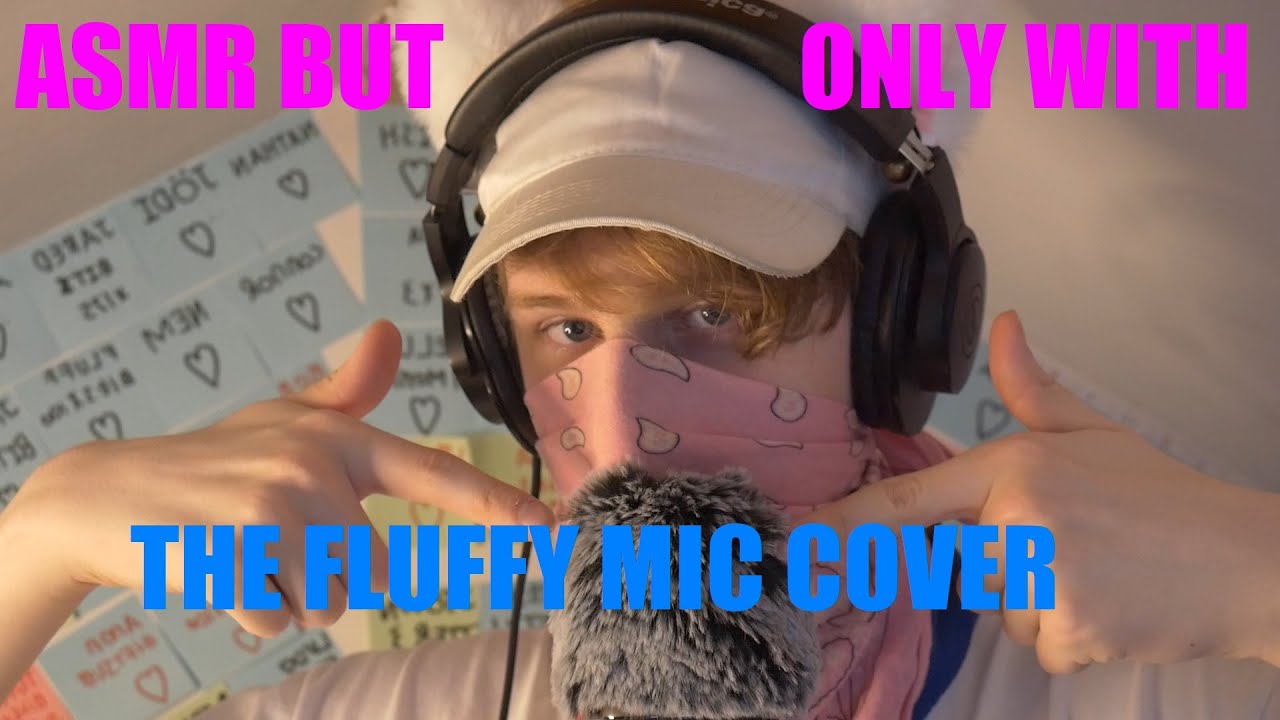 ASMR Brushing, Mic Scratching AND MORE! (Fluffy Microphone Cover ONLY ...