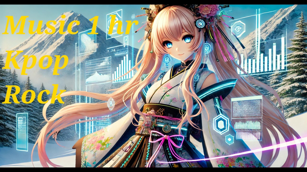 Kpop Rock 1 hr instrumental Kim Pop Music Compilation, #music #longhaul ...