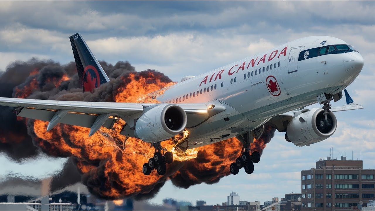 Crash du Vol Air Canada 621 : L'Impact Mortel en 1970 - YouTube