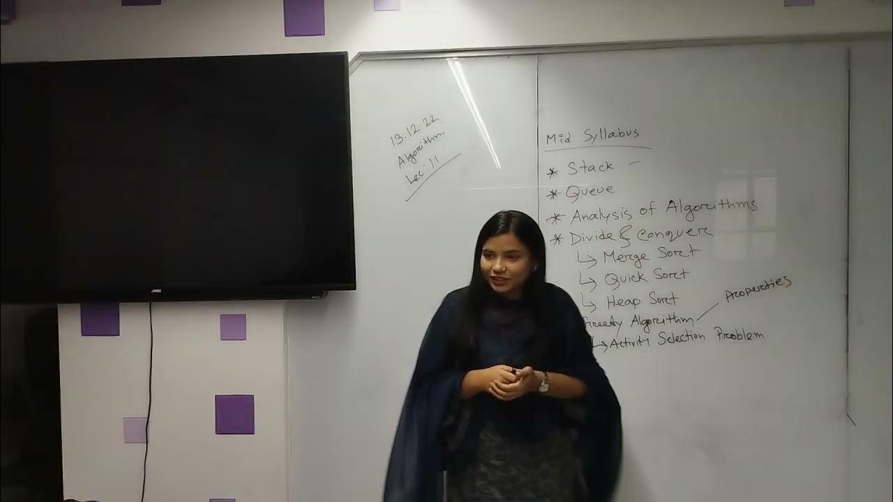 Algorithm | Lecture-11 | CSE | Jannatul Ferdous Ruma | University of Scholars - YouTube