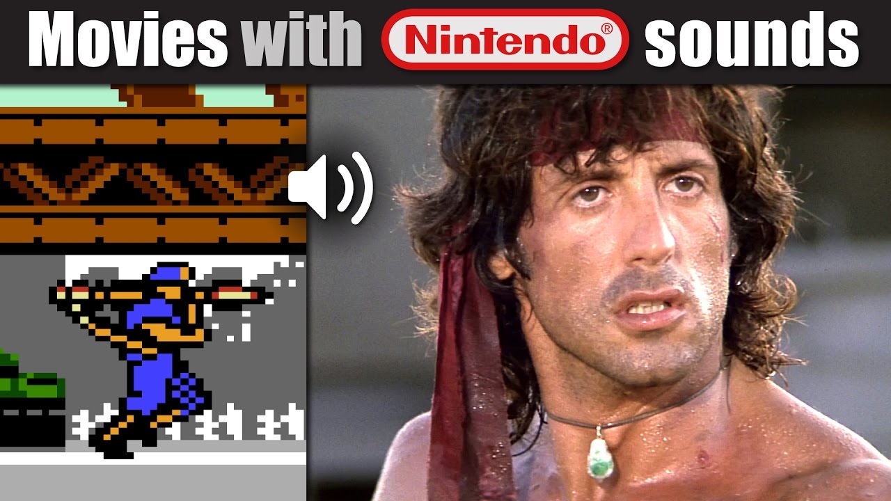 RAMBO 2 dubbed with GREEN BERET Nintendo sounds!! | RetroSFX - YouTube