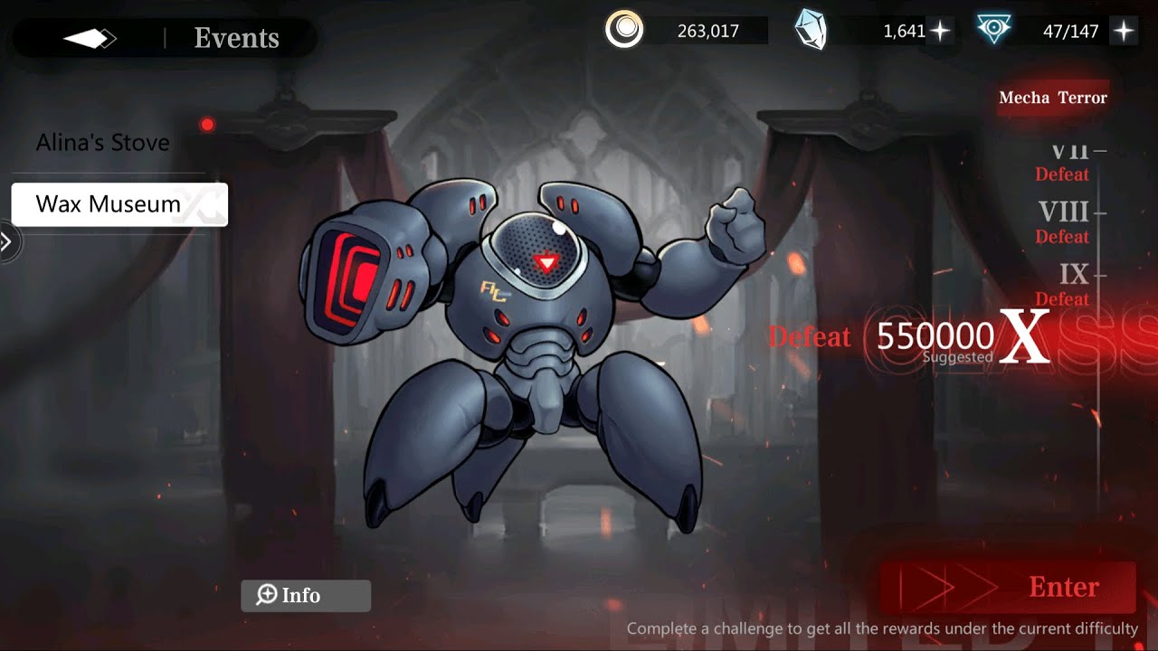 Soul Tide Wax Museum Lvl10 Mecha Terror (3 turns) - YouTube