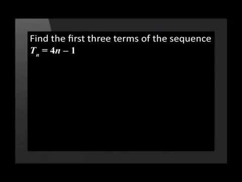 Revision of Linear Number Patterns - YouTube