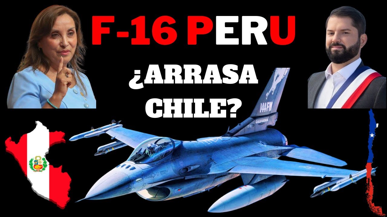 ¿PUEDE F-16 Block 70 DE PERU BARRER A CHILE? - YouTube
