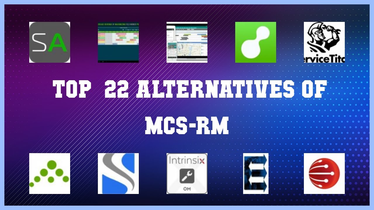 MCS-rm | Top 22 Alternatives of MCS-rm - YouTube
