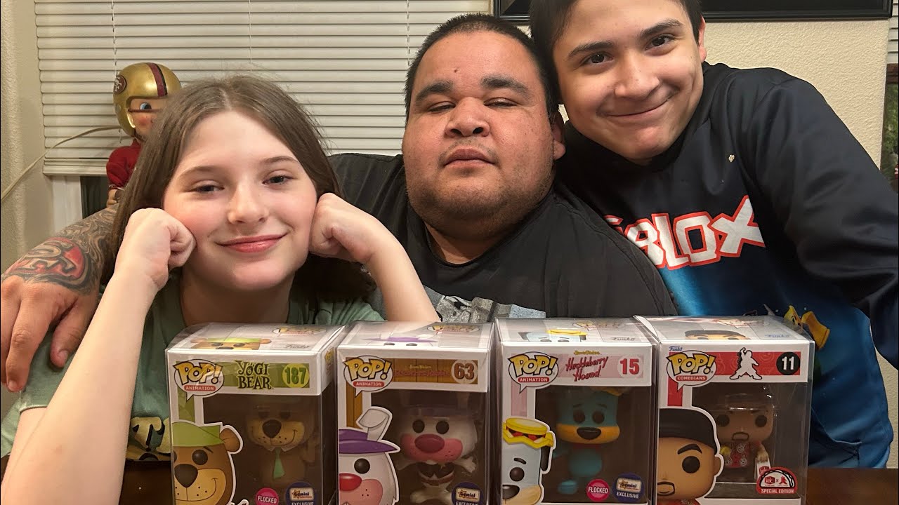 Funko Pop Haul (fluffy,yogi bear,huckleberry, and more!!!) - YouTube