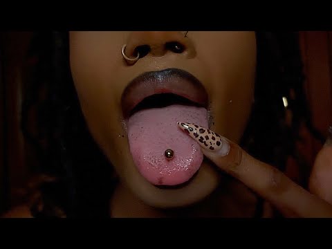 ASMR extremely close up spit painting (extra wet)