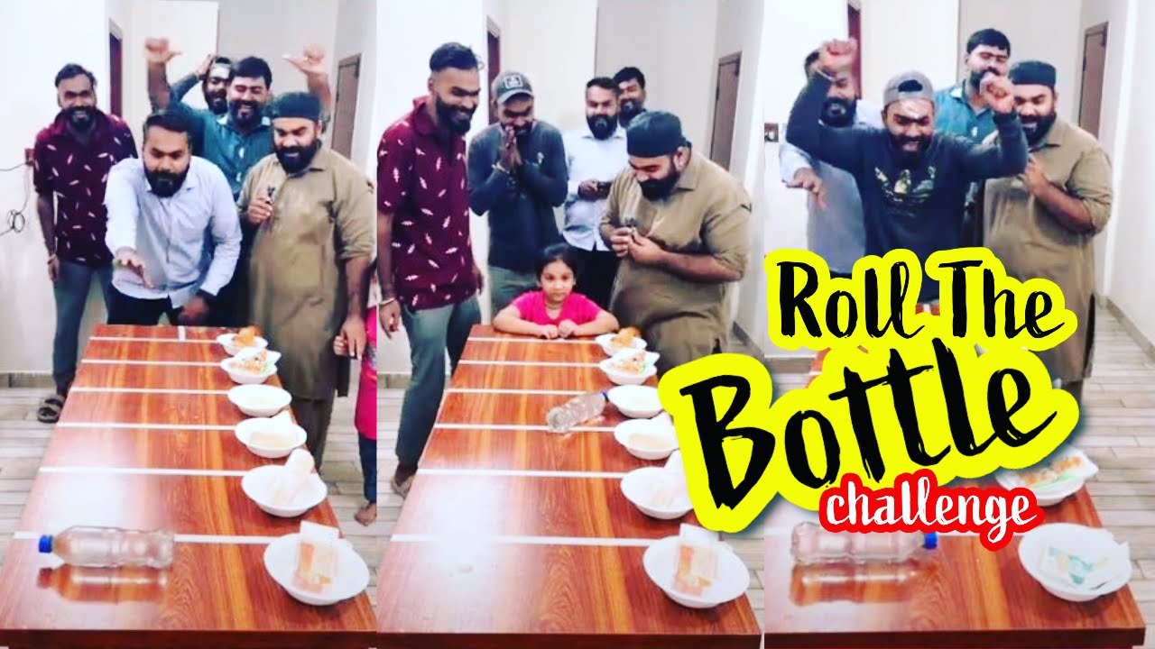 ROLL THE BOTTLE CHALLENGE | Win 5000 Cash 🤑 Funny Tik Tok Comedy Game ...