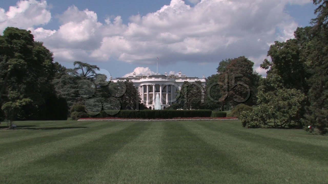 Zoom In On The White House. Stock Footage - YouTube