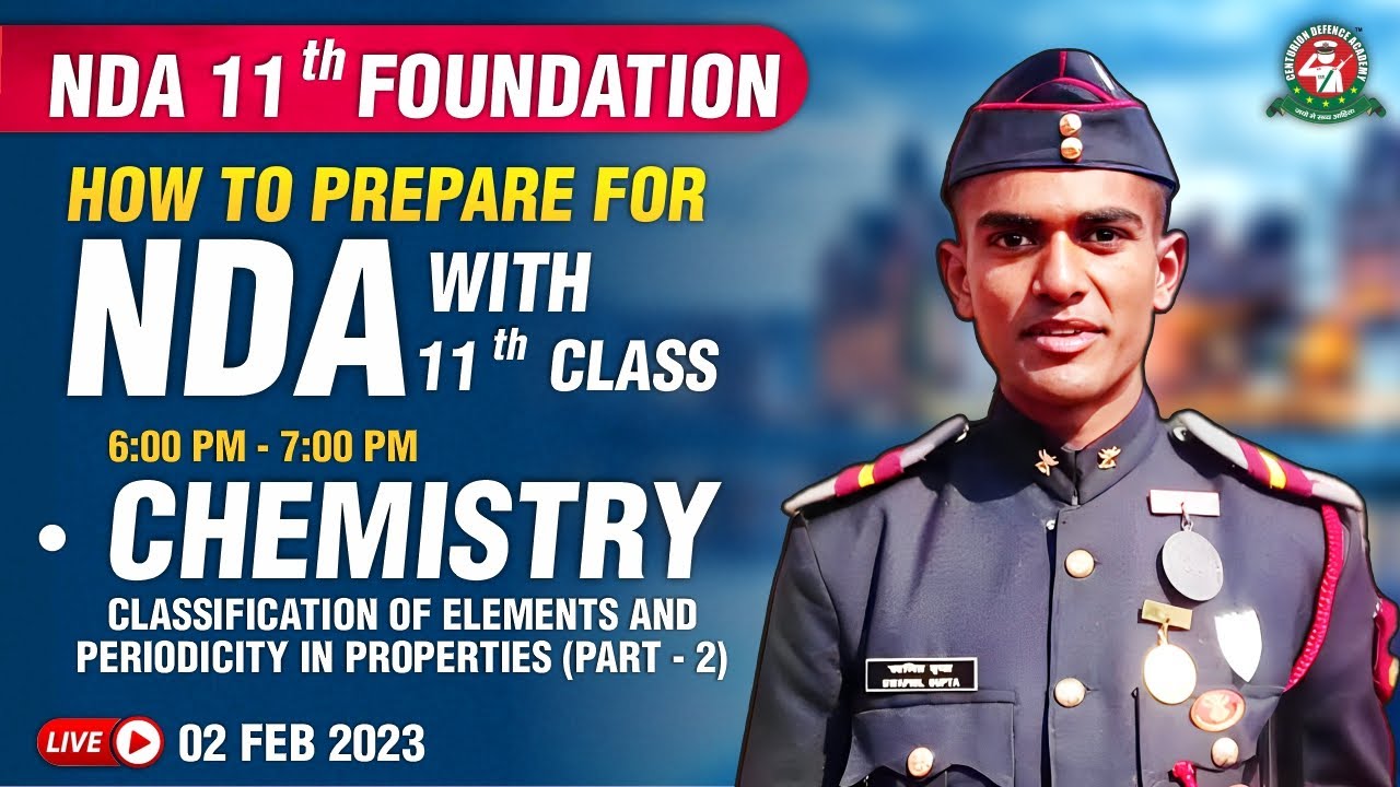 Chemistry- Classification of Elements & Periodicity in Properties Part ...