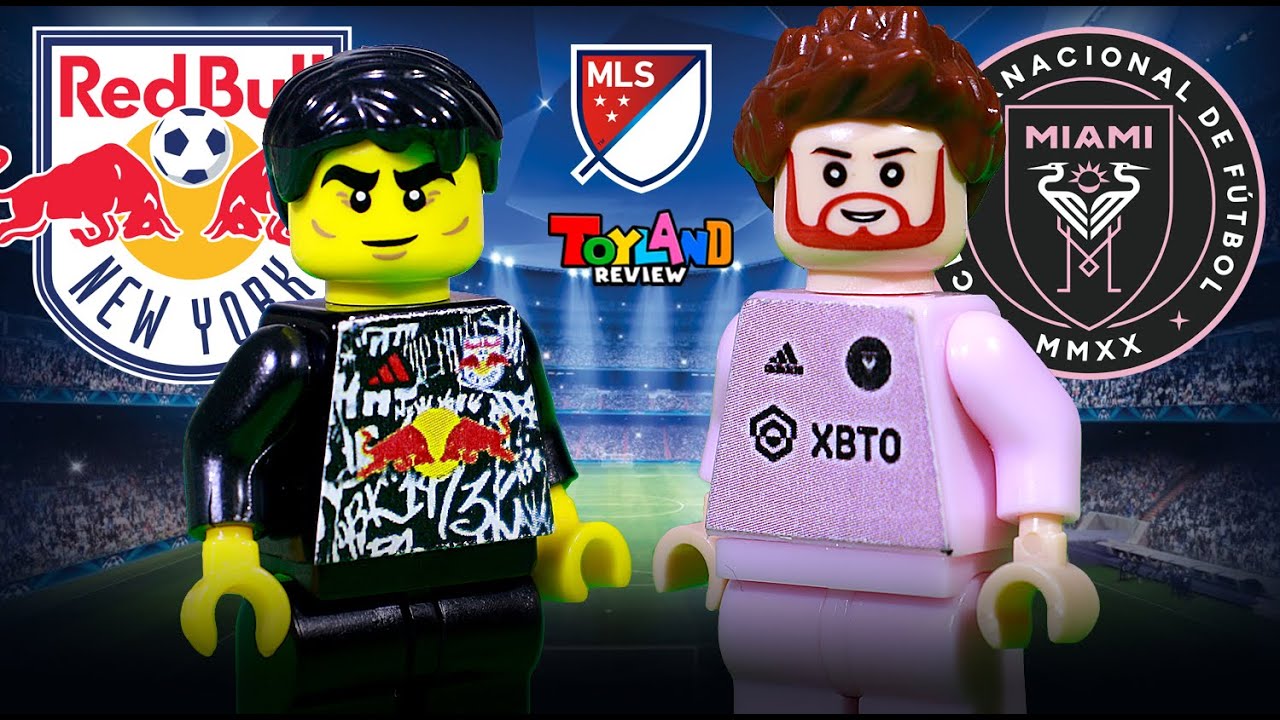 LEGO New York Red Bulls Vs Inter Miami MESSI - YouTube