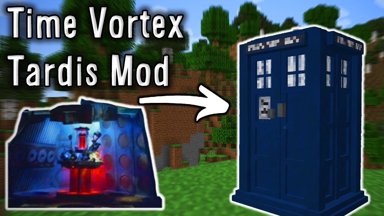 The Time Vortex Tardis Mod - Minecraft Forge 1.20.1 - YouTube