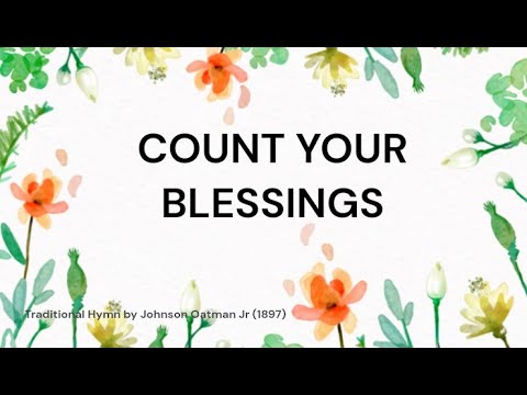 Count Your Blessings (Hymn-Acoustic Version) - YouTube