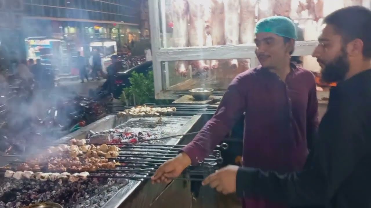 SHINWARI MUTTON CHICKEN & BBQ || RAWALPINDI STREET FOOD - YouTube