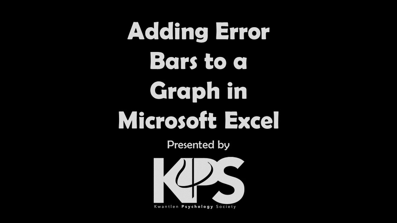 How To Add Error Bars In Excel AZ Ocean How To Add Error Bars In Excel AZ Ocean