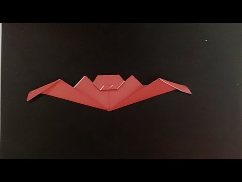 Chinese good luck bat 🦇| how to make a bat - YouTube
