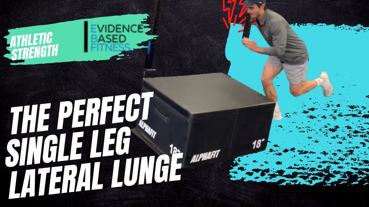 Single-leg lateral lunge to box jump - YouTube